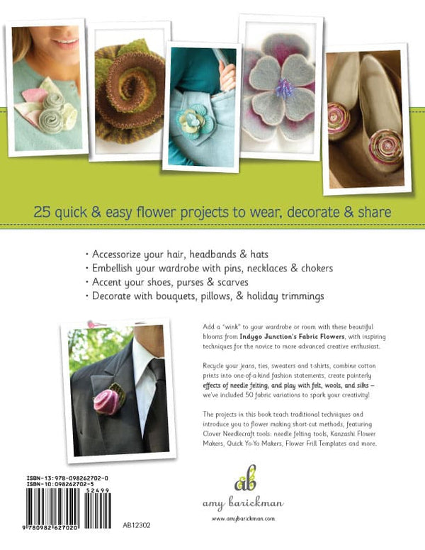 Fabric Flowers eBook by Amy Barickman – Amy Barickman LLC